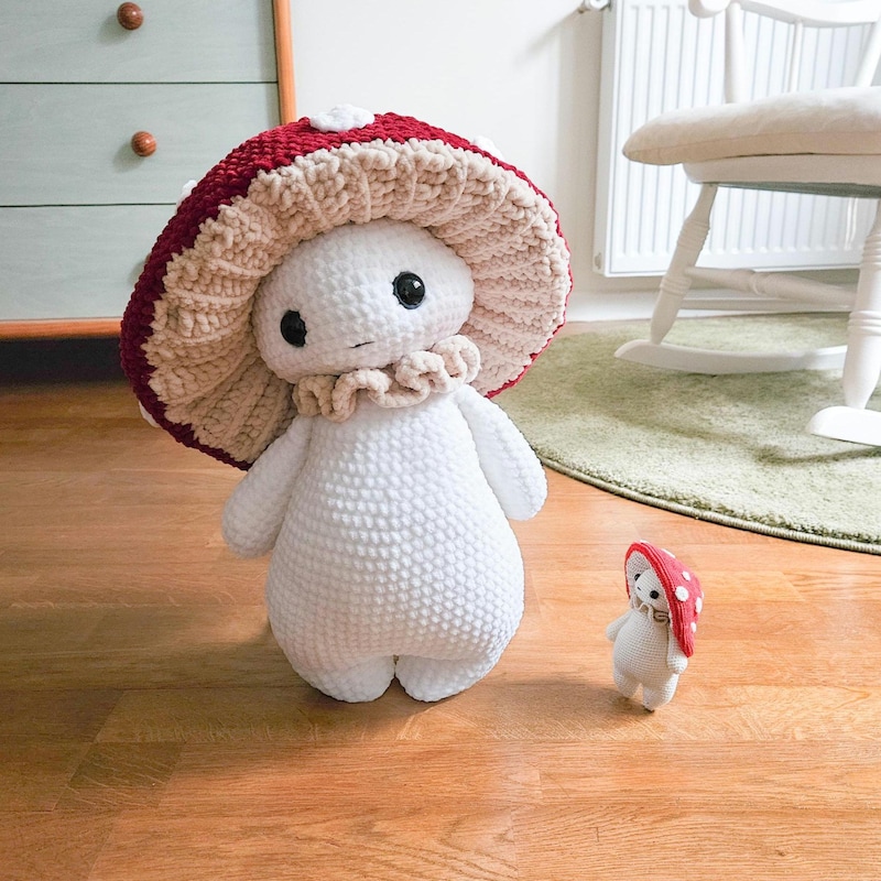 Mushroom Mini Crochet - Etsy