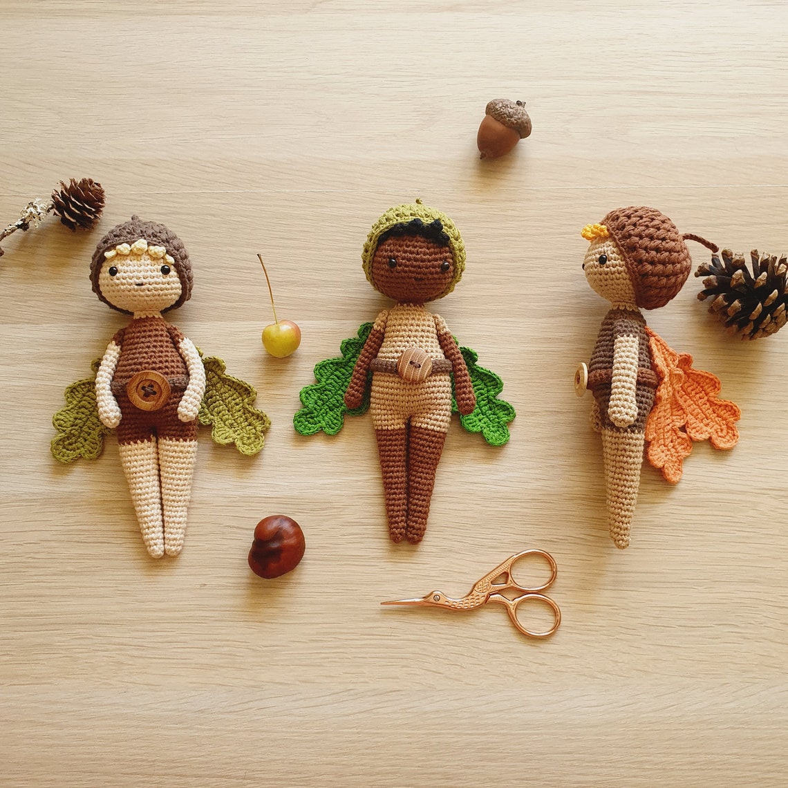 Acorn Sprite Critter Stitch Crochet Pattern / Amigurumi - Etsy