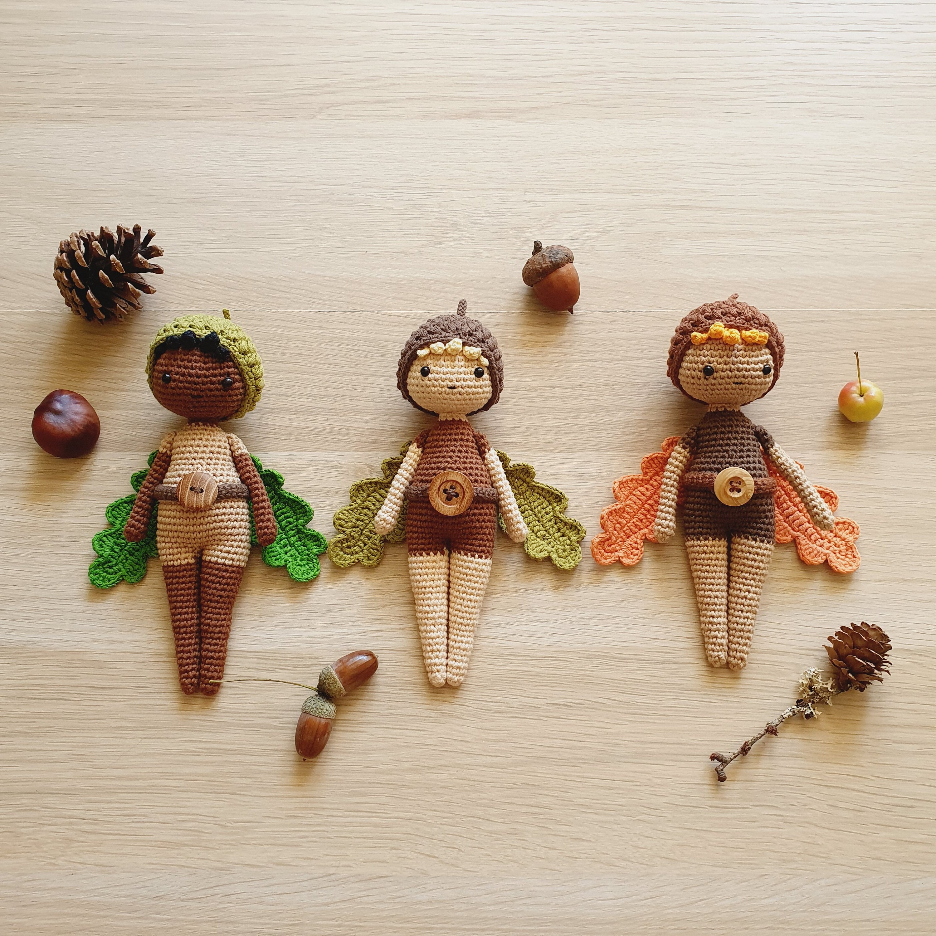 Acorn Sprite Critter Stitch Crochet Pattern / Amigurumi - Etsy