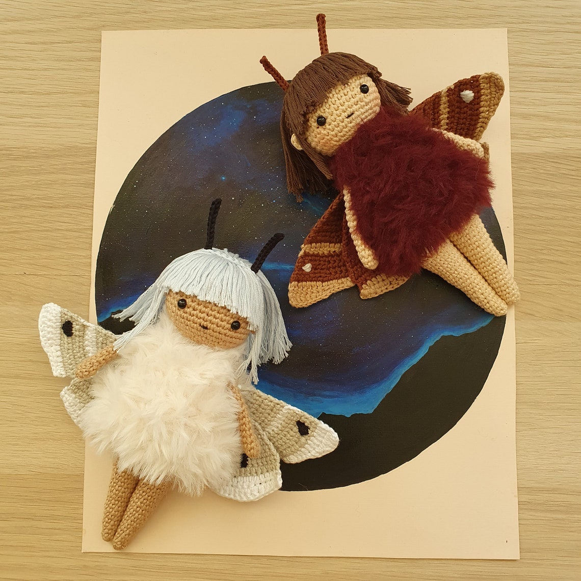 Moth Sprite Critter Stitch Crochet Pattern / Amigurumi Moth - Etsy