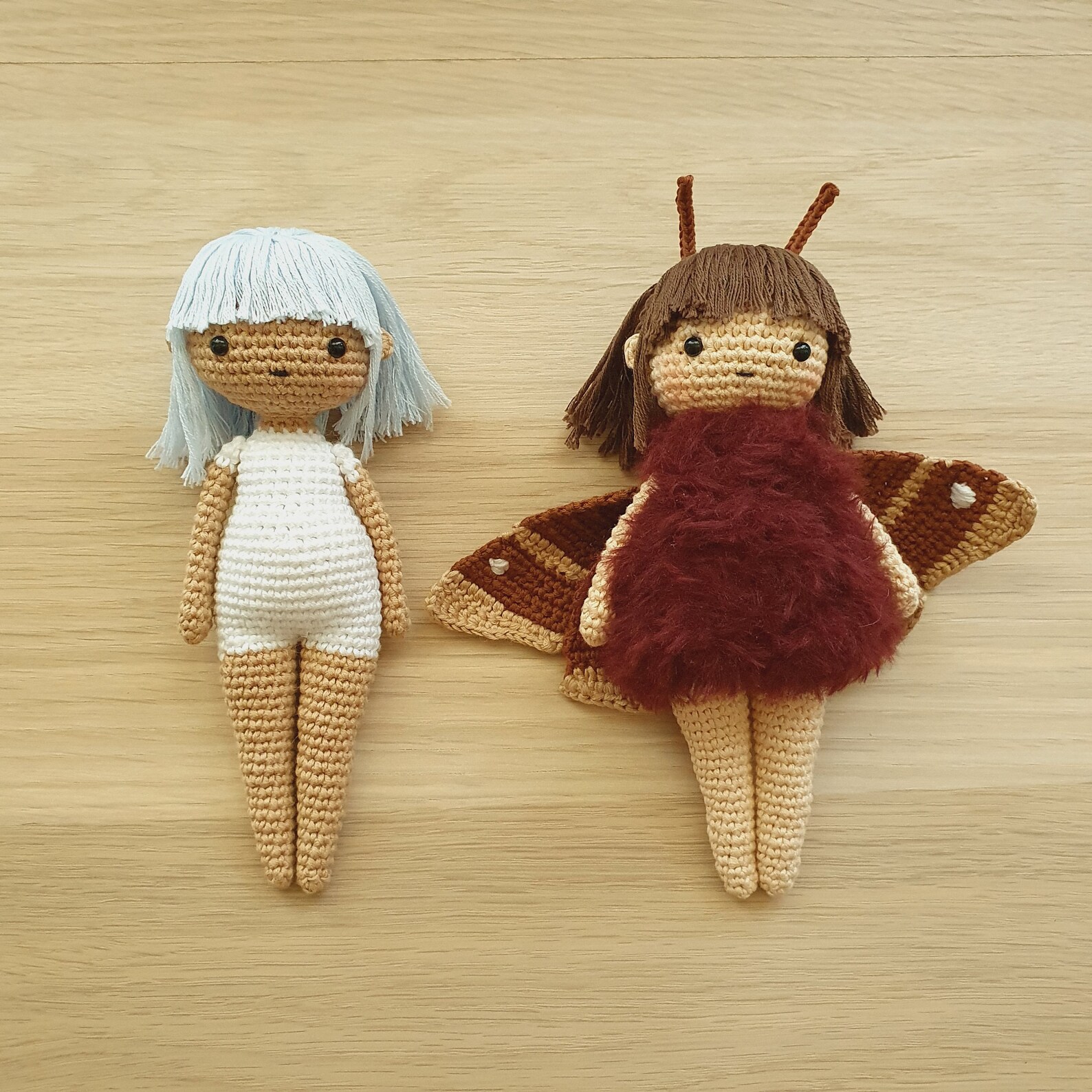 Moth Sprite Critter Stitch Crochet Pattern / Amigurumi Moth - Etsy