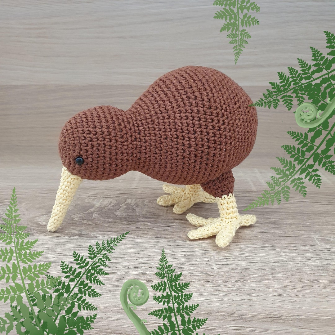Amariki the Kiwi Critter Stitch Crochet Pattern / Amigurumi - Etsy