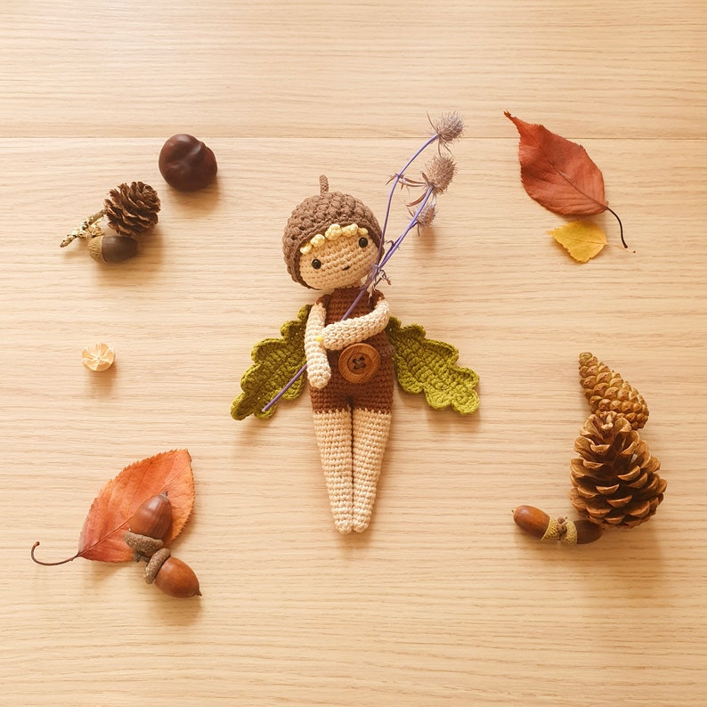 Acorn Sprite Critter Stitch Crochet Pattern / Amigurumi - Etsy