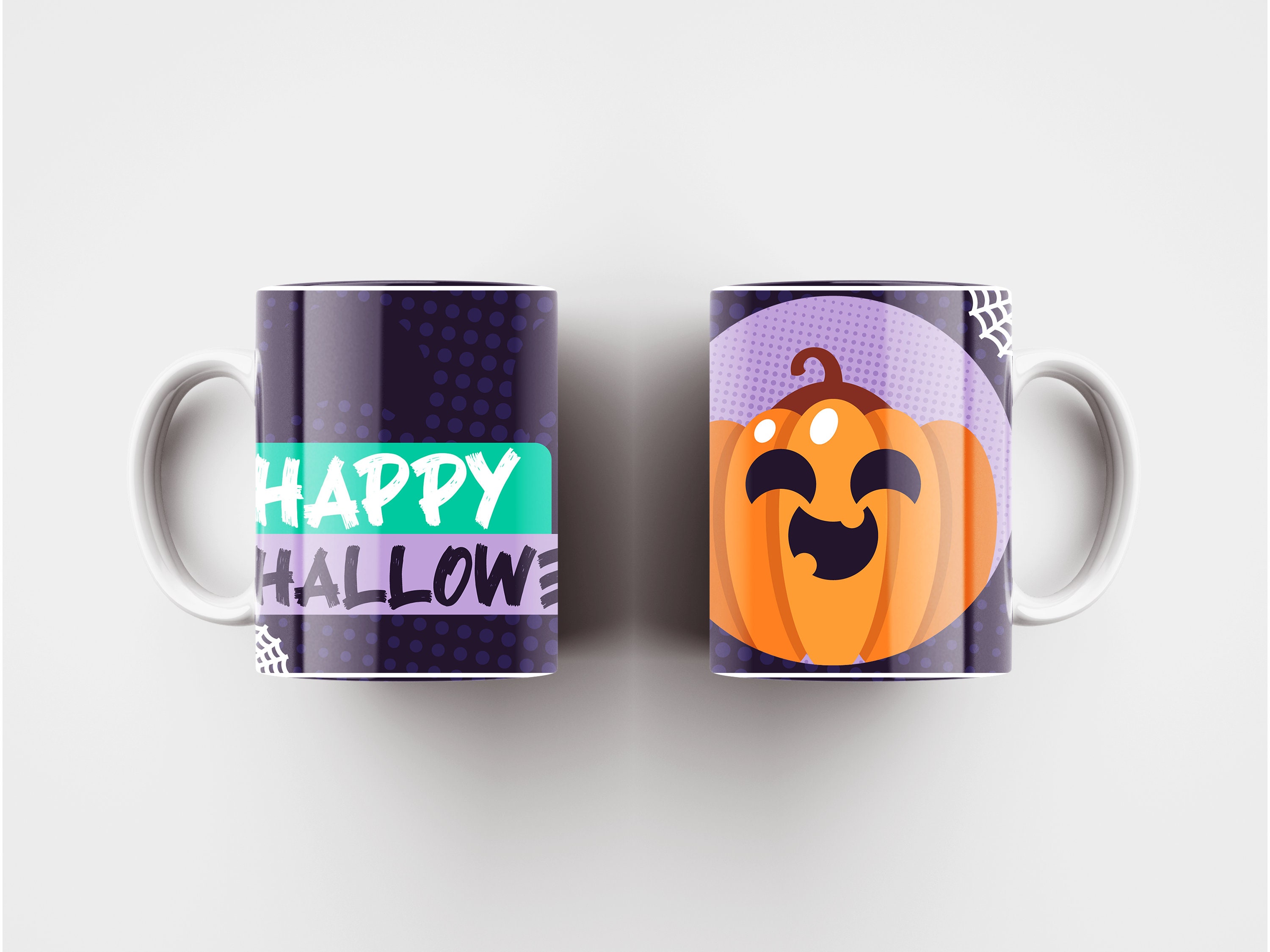 Sublimation Coffee Mug Template Design. Mug PNG. Happy - Etsy
