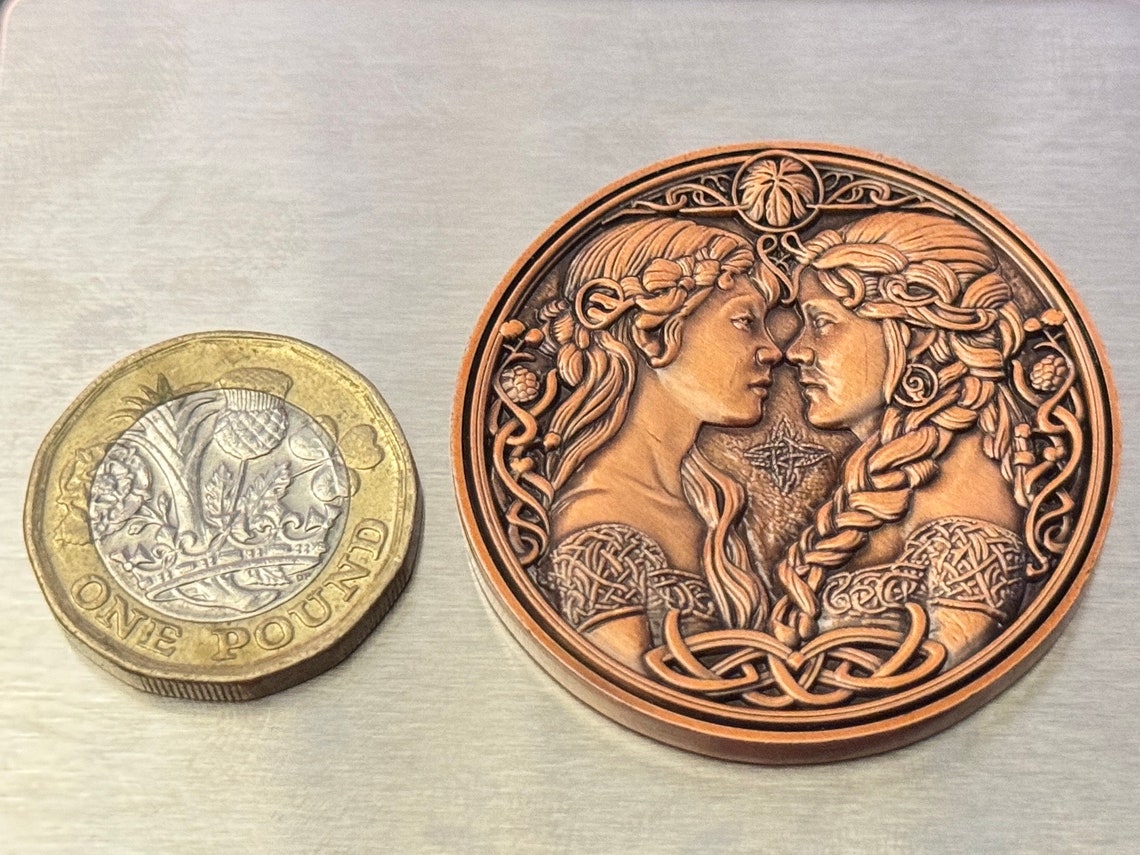 Sisters in Recovery | Engraved Copper Coin | Motivational Token ...