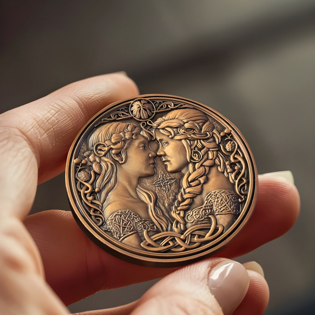 Sisters in Recovery | Engraved Copper Coin | Motivational Token ...