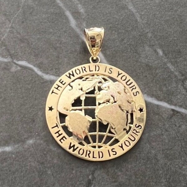 Globe Pendant - Etsy