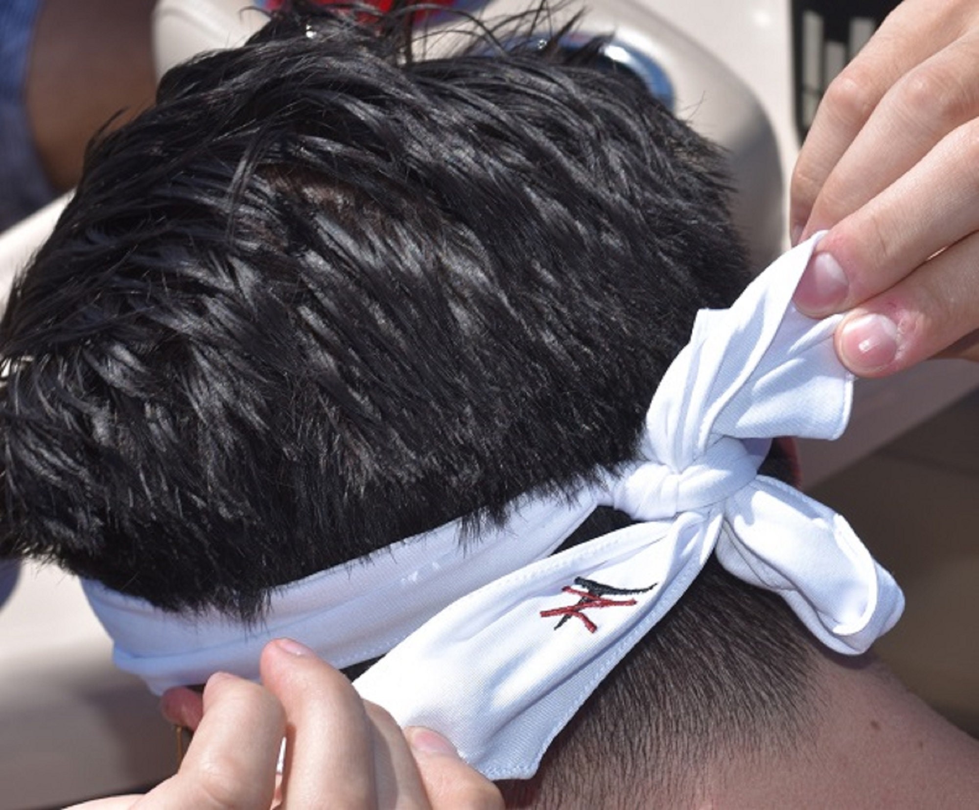 Onwhite - Head Tie and Sports Headband for Athletes of All Ages – Tie ...