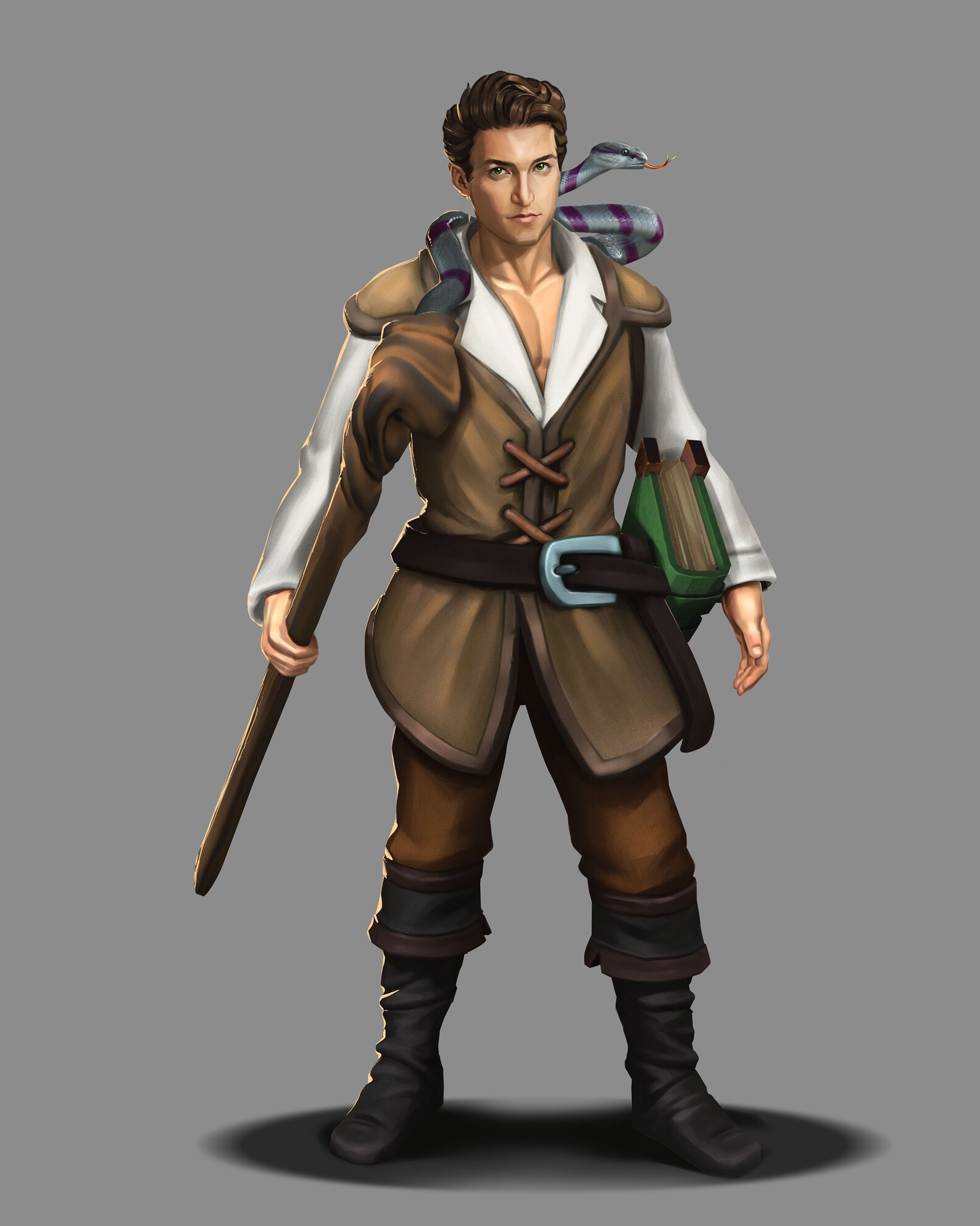 Custom Game Character Design RPG Character Portrait - Etsy