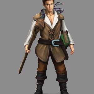 Custom Game Character Design, RPG Character Portrait, Personalized Dnd ...