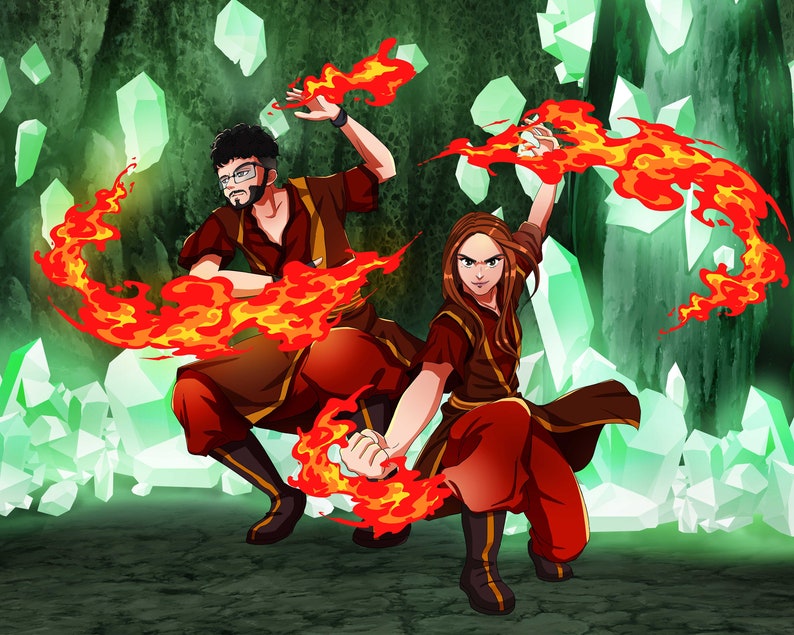 Custom Avatar Portrait Custom Anime Portrait - Etsy