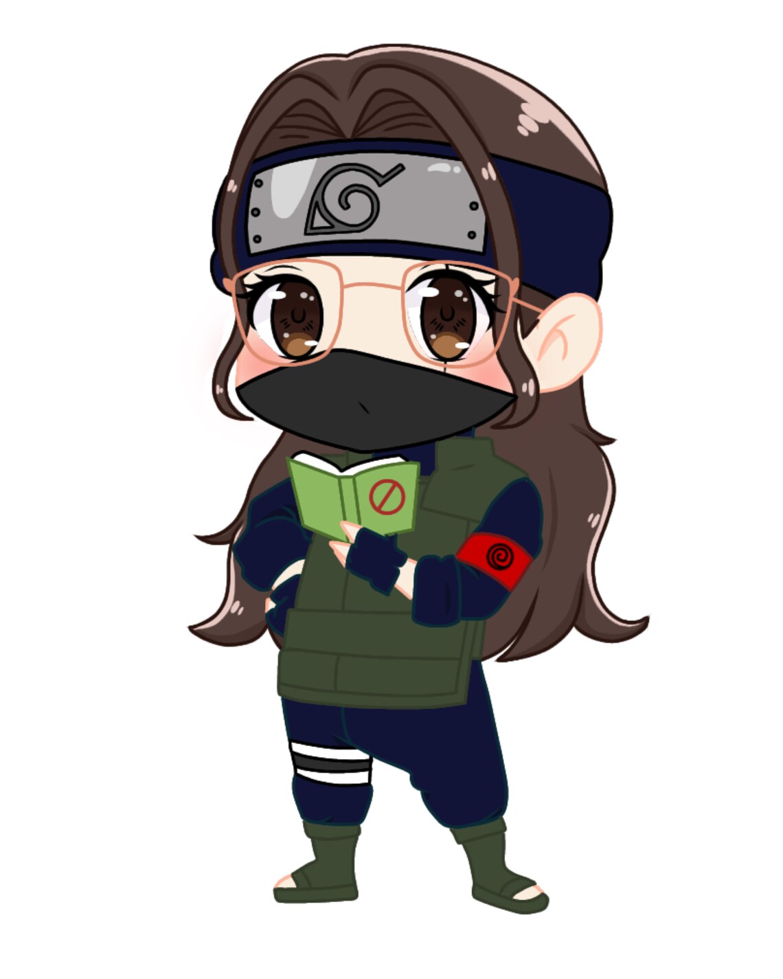 Custom Chibi Portrait Custon Anime Chibi Style Illustration | Etsy