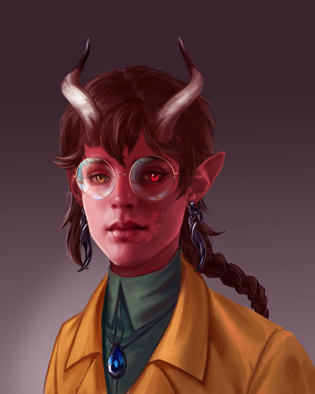 Custom Game Character Design, RPG Character Portrait, Personalized Dnd ...