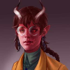 Custom Game Character Design, RPG Character Portrait, Personalized Dnd ...