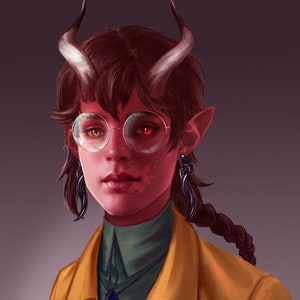 Custom Game Character Portrait, RPG Character Design - Etsy