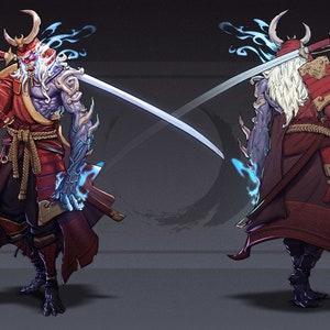 Custom Game Character Portrait, Character Commission, Custom RPG ...