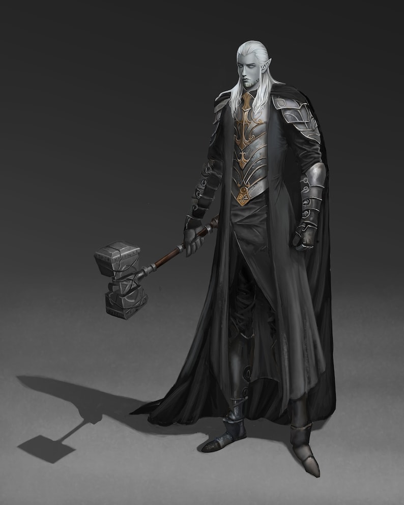 Custom Game Character Portrait RPG Character Design. Game - Etsy