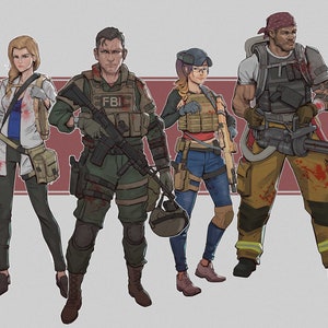 Custom Game Character Portrait, Character Commission, Custom RPG ...