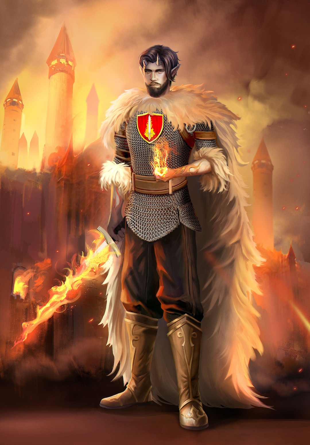 RPG Character Design Dnd Group Drawing Game Character - Etsy