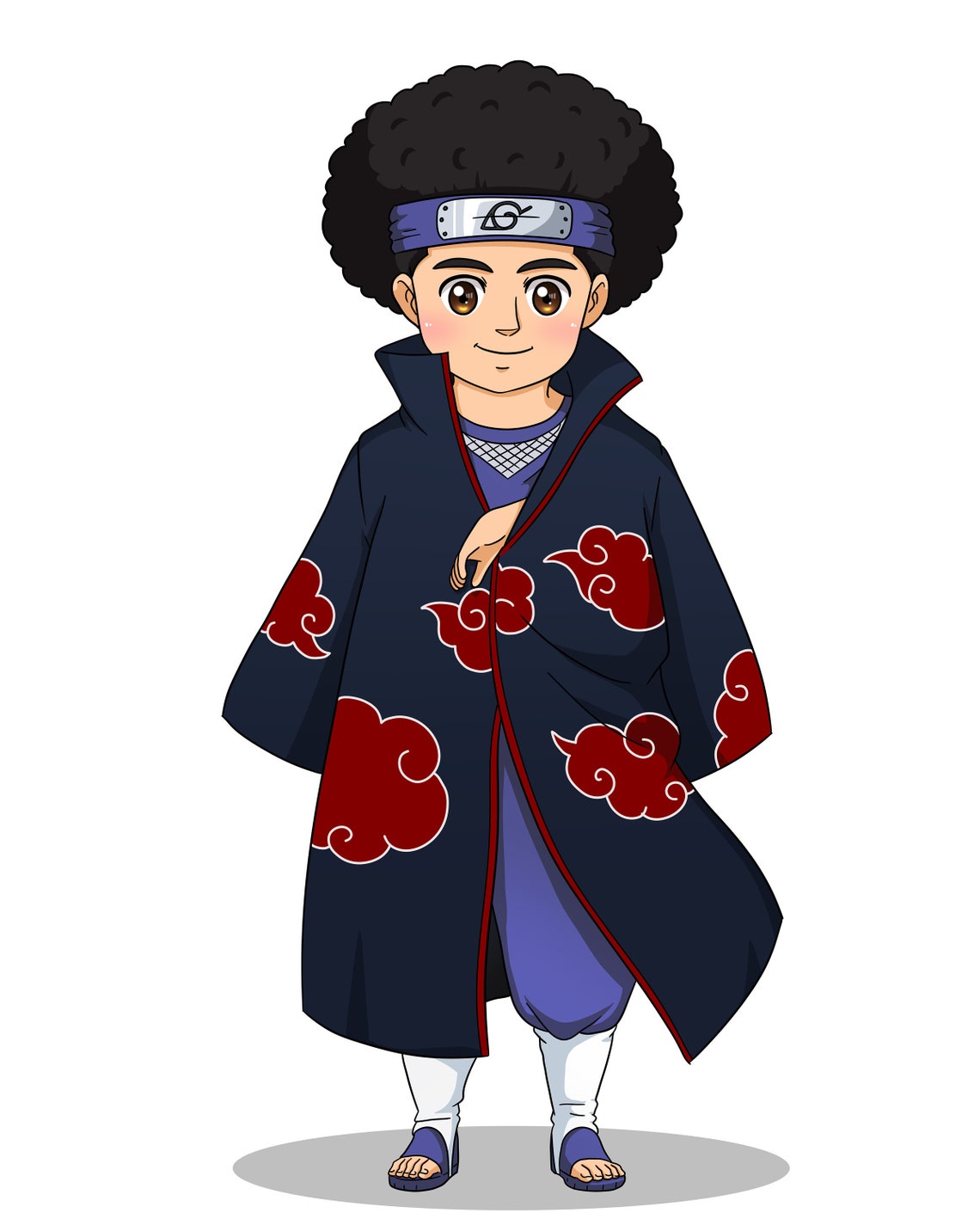 Custom Chibi Portrait Custon Anime Chibi Style Illustration | Etsy