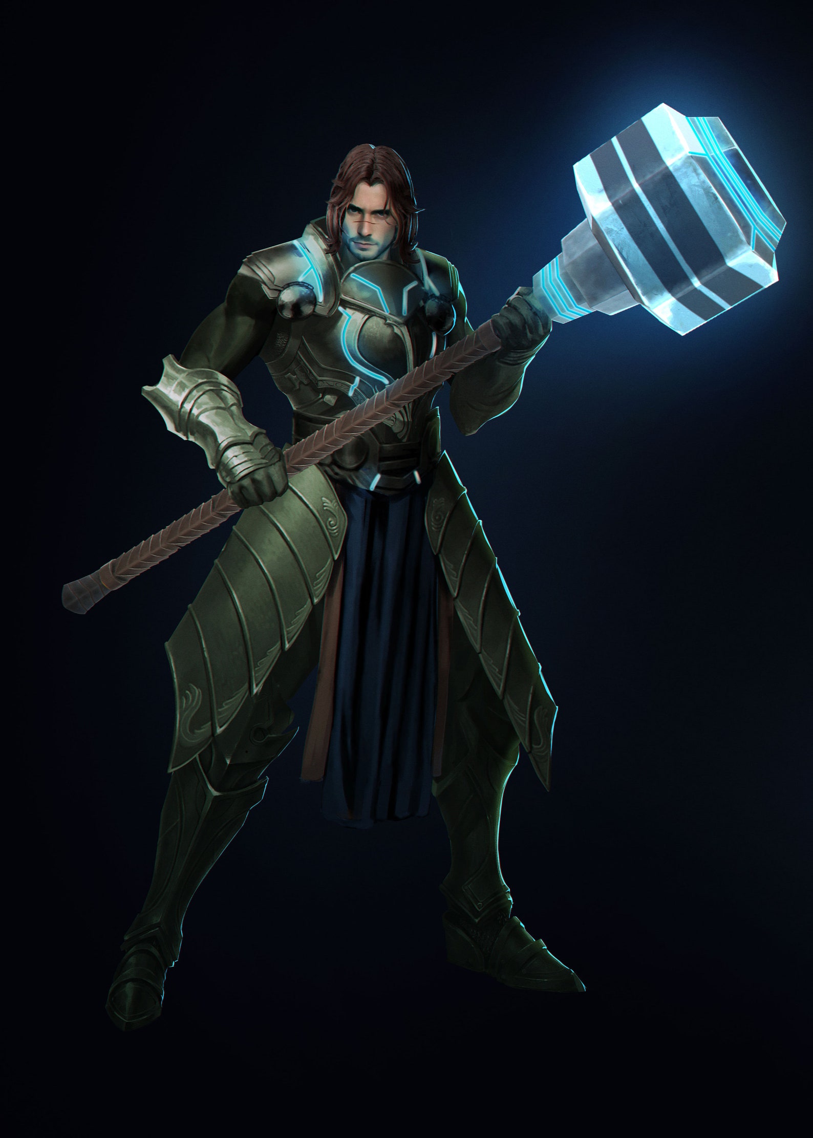 Custom Game Character Portrait RPG Character Design. Game - Etsy