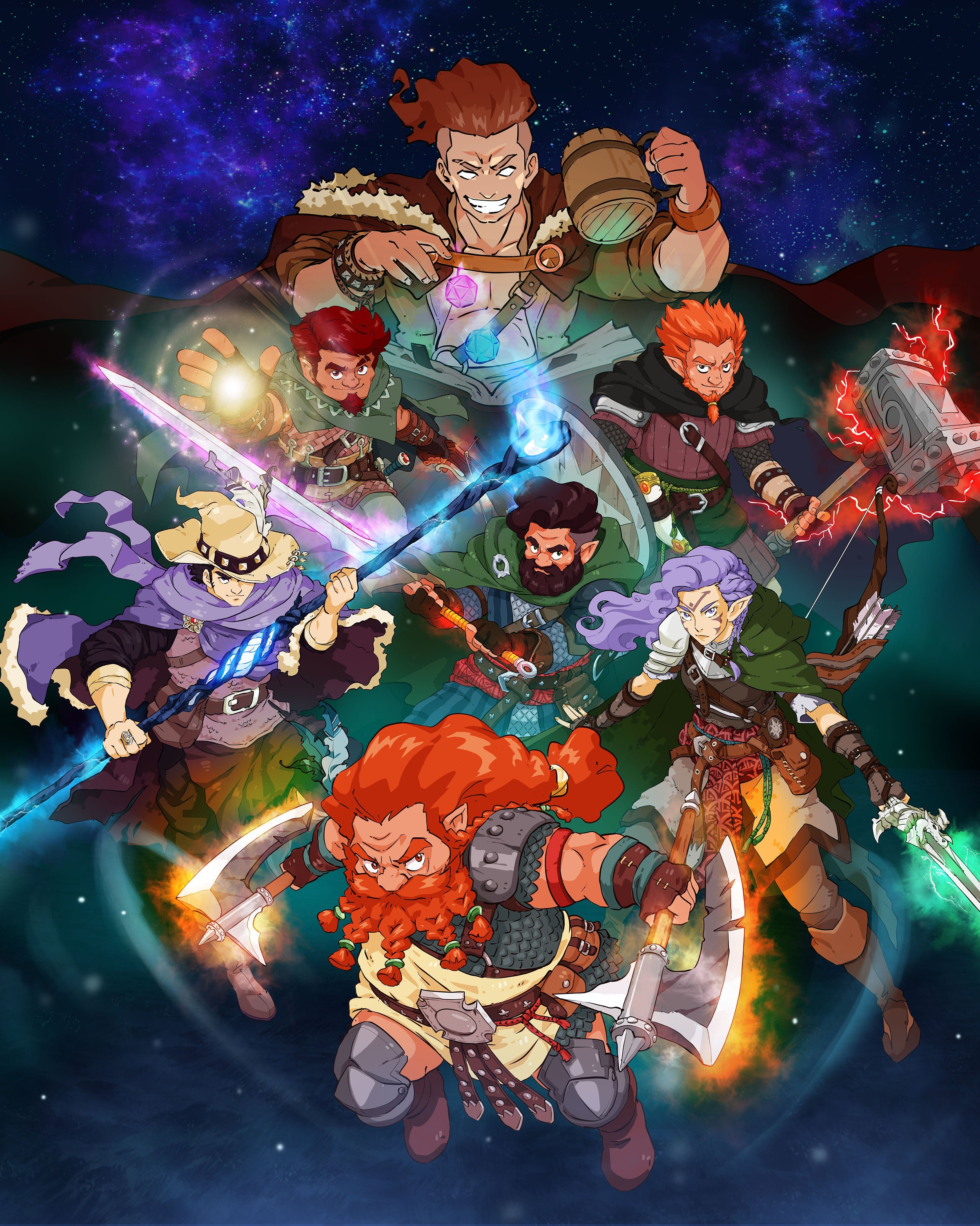 RPG Custom Character Portrait Custom Game Character Design - Etsy