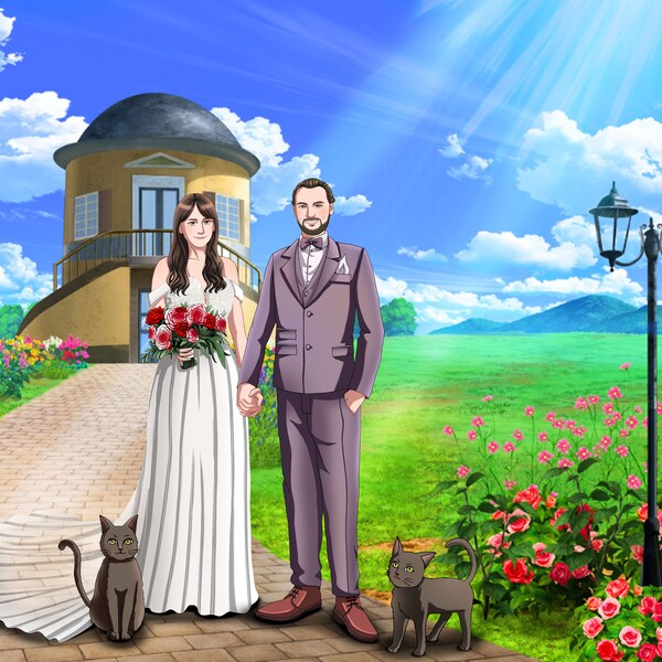 Anime Wedding - Etsy