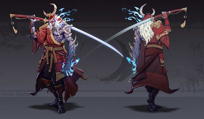 Custom Game Character Portrait Custom RPG Character Design | Etsy