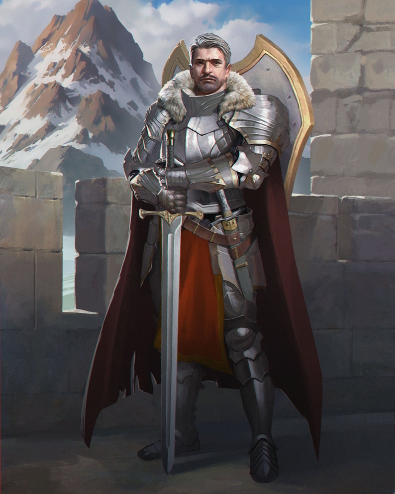 Character Commission Custom Game Character Portrait Custom - Etsy