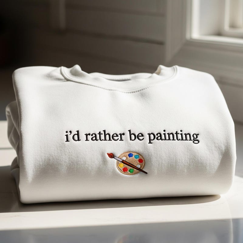 Artist Theme Sweatshirt - Etsy