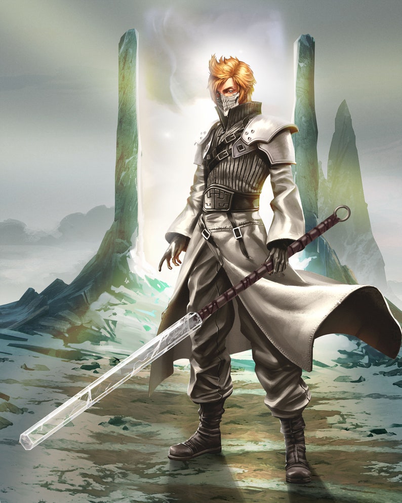 Custom Game Character Design RPG Character Portrait - Etsy