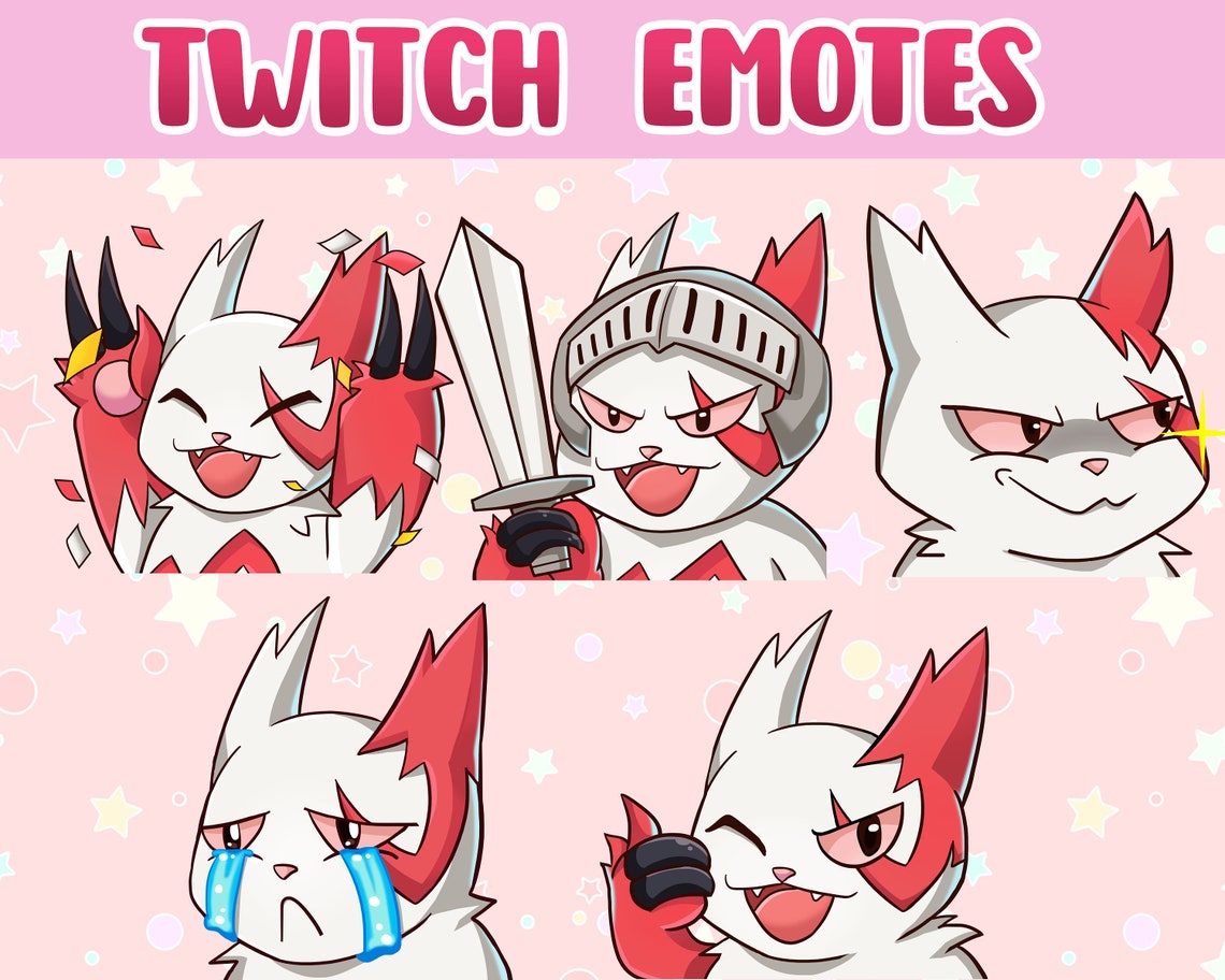 Custom Twitch Emotes Gaming Emotes Custom E-sports Emotes - Etsy