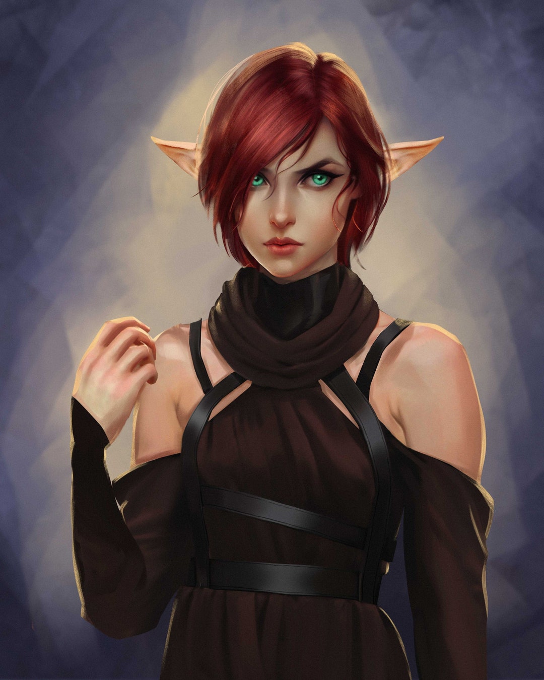 Custom Game Character Portrait, RPG Character Design - Etsy