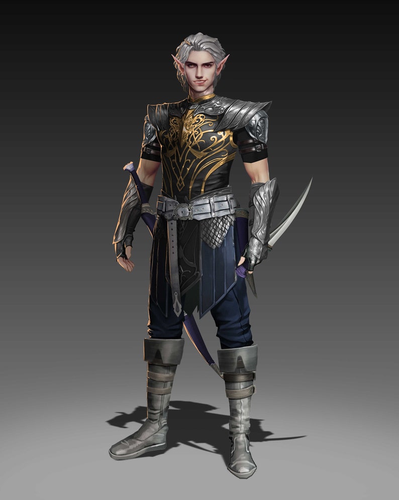 Custom Game Character Portrait RPG Character Design - Etsy