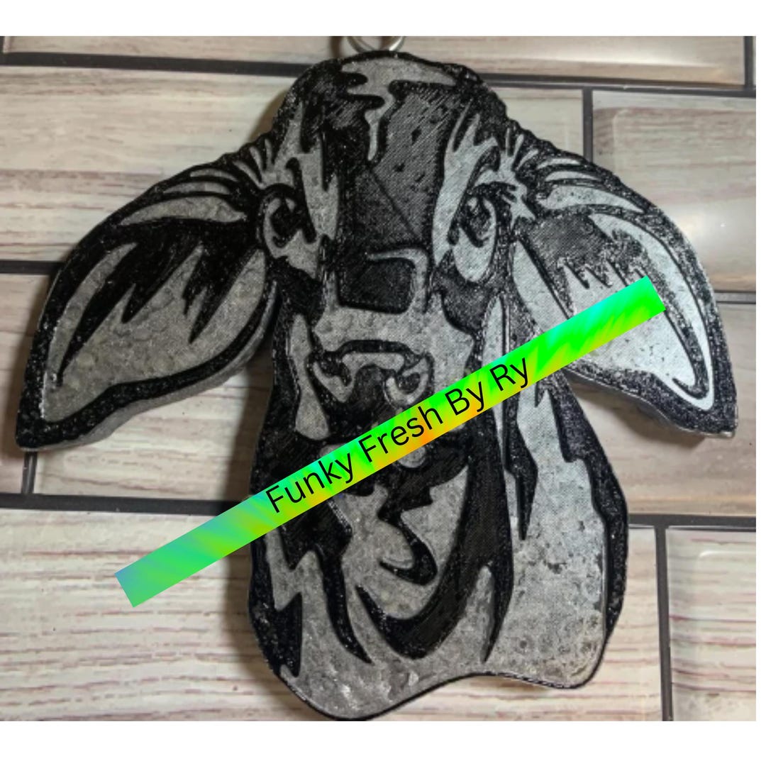 Cow Brahma Car Scent Air Freshener - Aroma Bead Freshie - Etsy