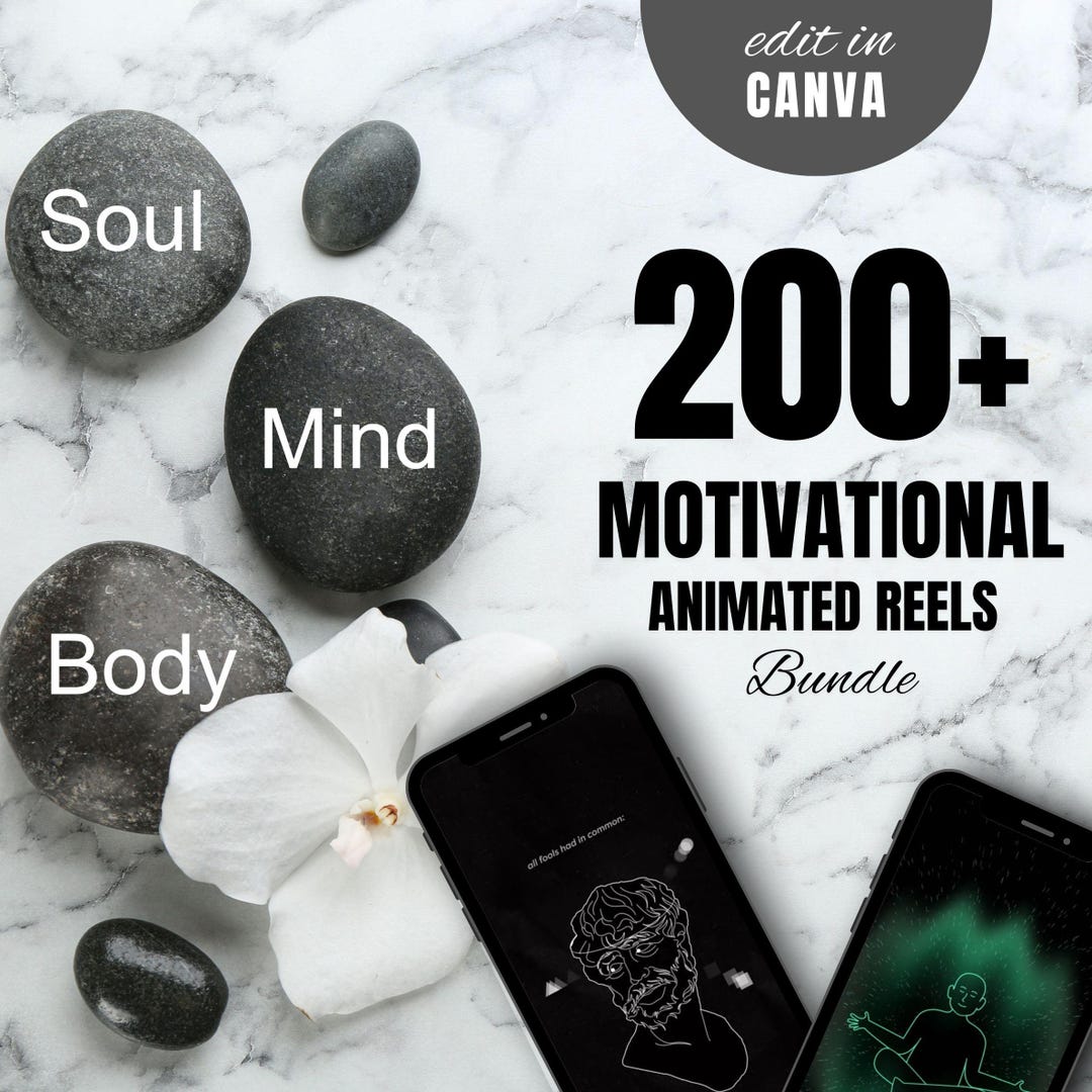 200+ Animated Motivational Reels | Viral Faceless Reels for Instagram ...