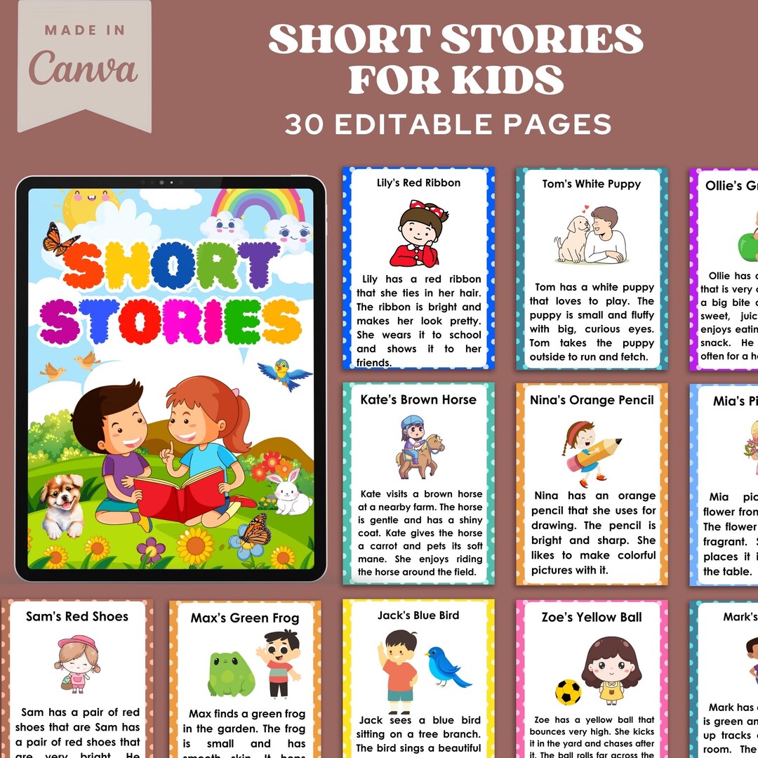 Fun Short Stories for Kids, Engaging Children’s Stories, Educational ...