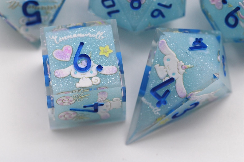 Unicorn Puppy Dice - Hand Made V002 - Etsy UK