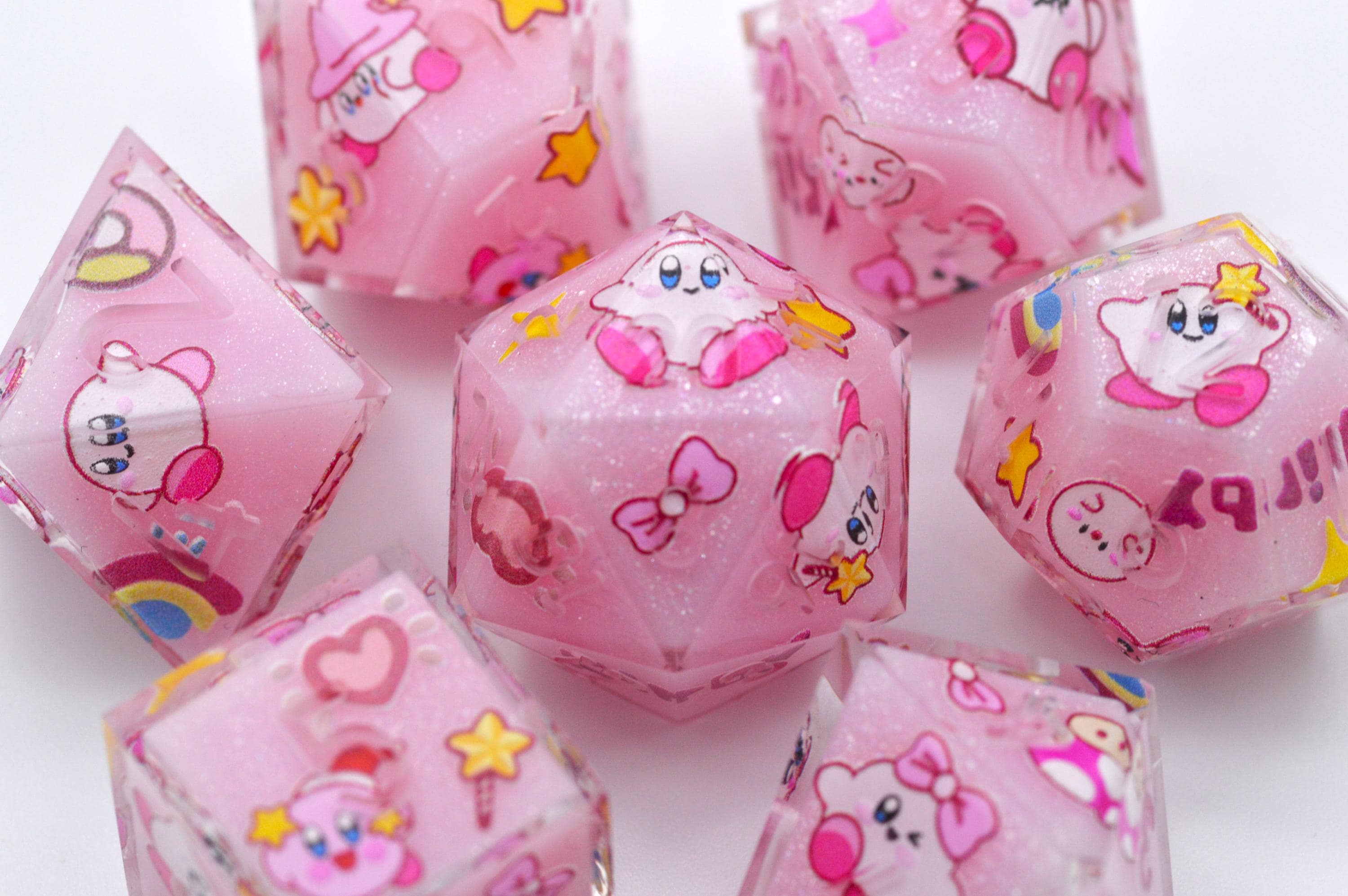 Pinky Monster Dice - Hand Made V001 - Etsy