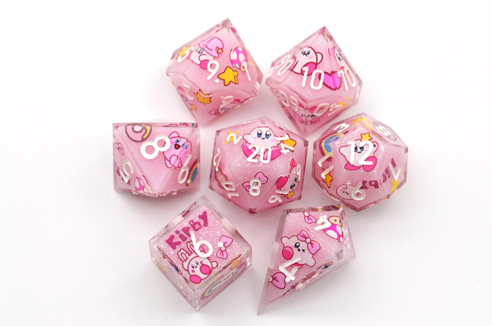 Pinky Monster Dice - Hand Made V001 - Etsy