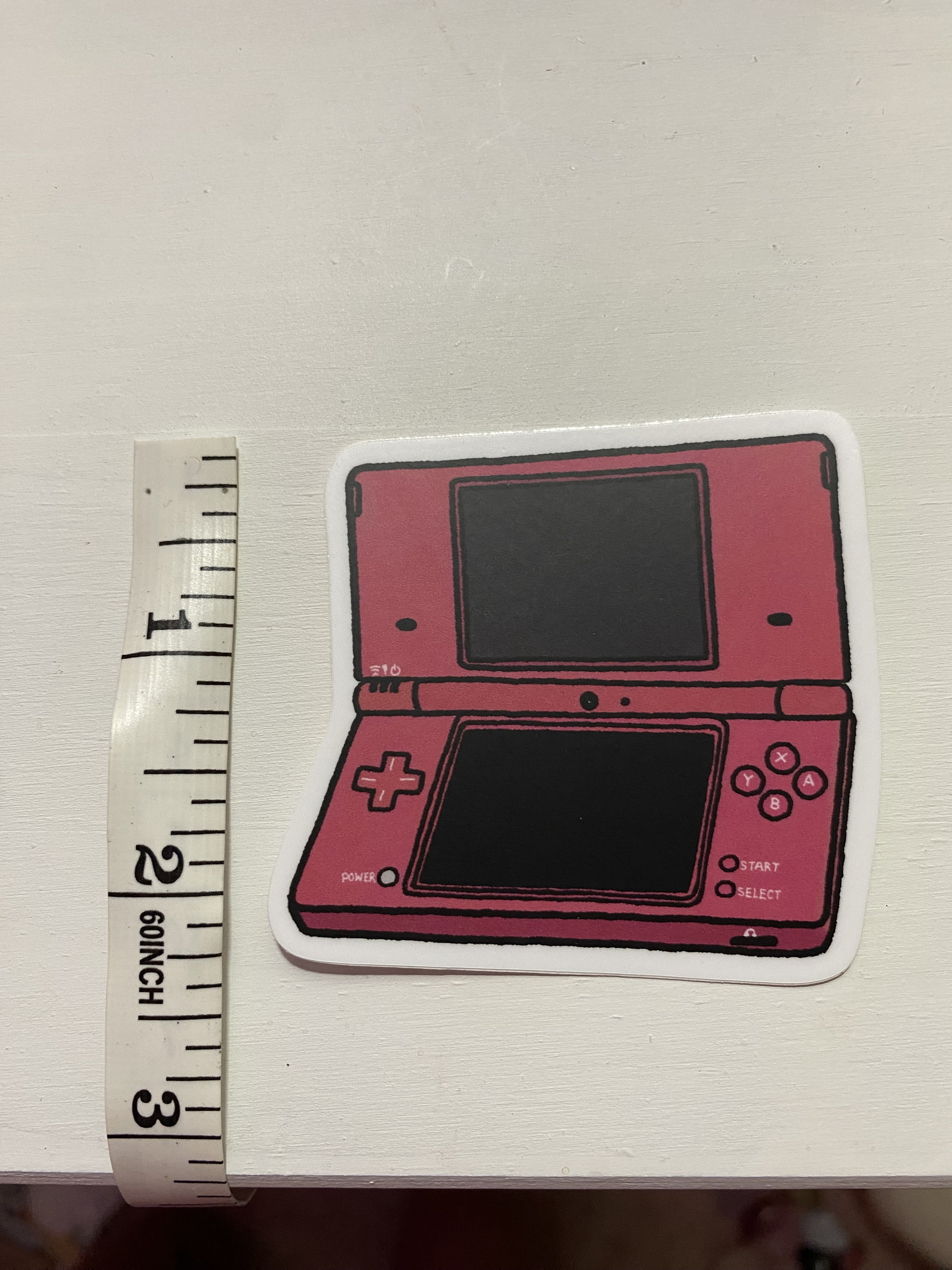 Pink Nintendo Dsi Sticker - Etsy