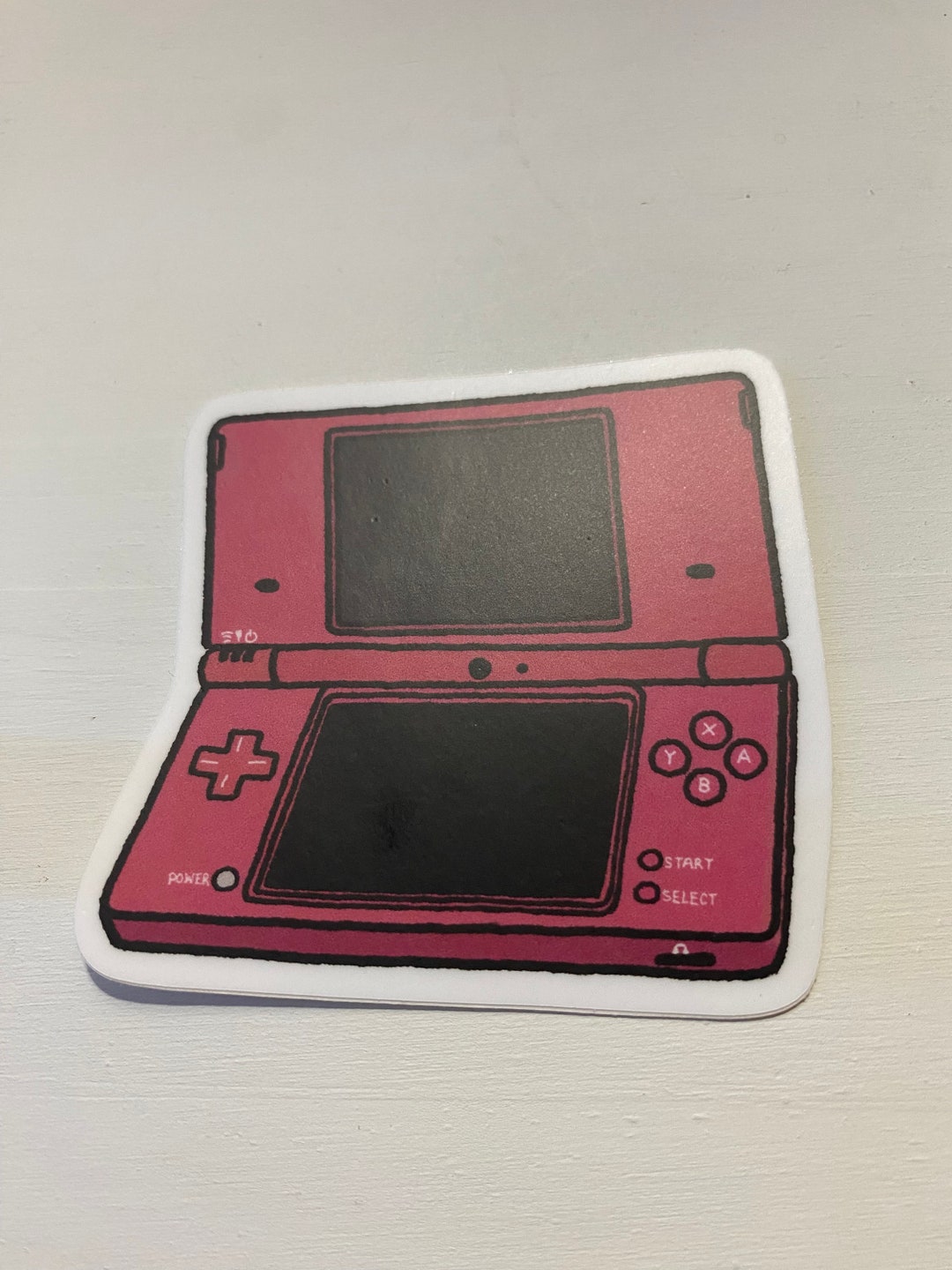 Pink Nintendo Dsi Sticker - Etsy