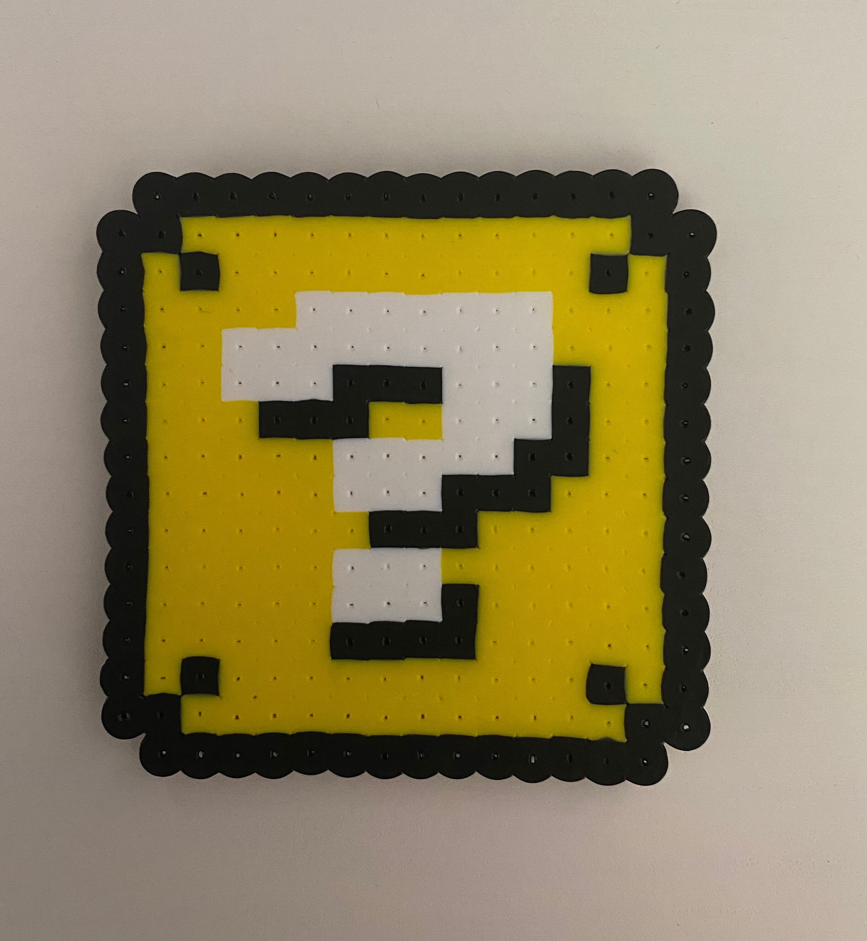 Mario Question Block Bead Figure - Etsy