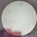 12 Inch Diameter Hand Stretched Drum. Dyed a Very Faint Sage( Good ...