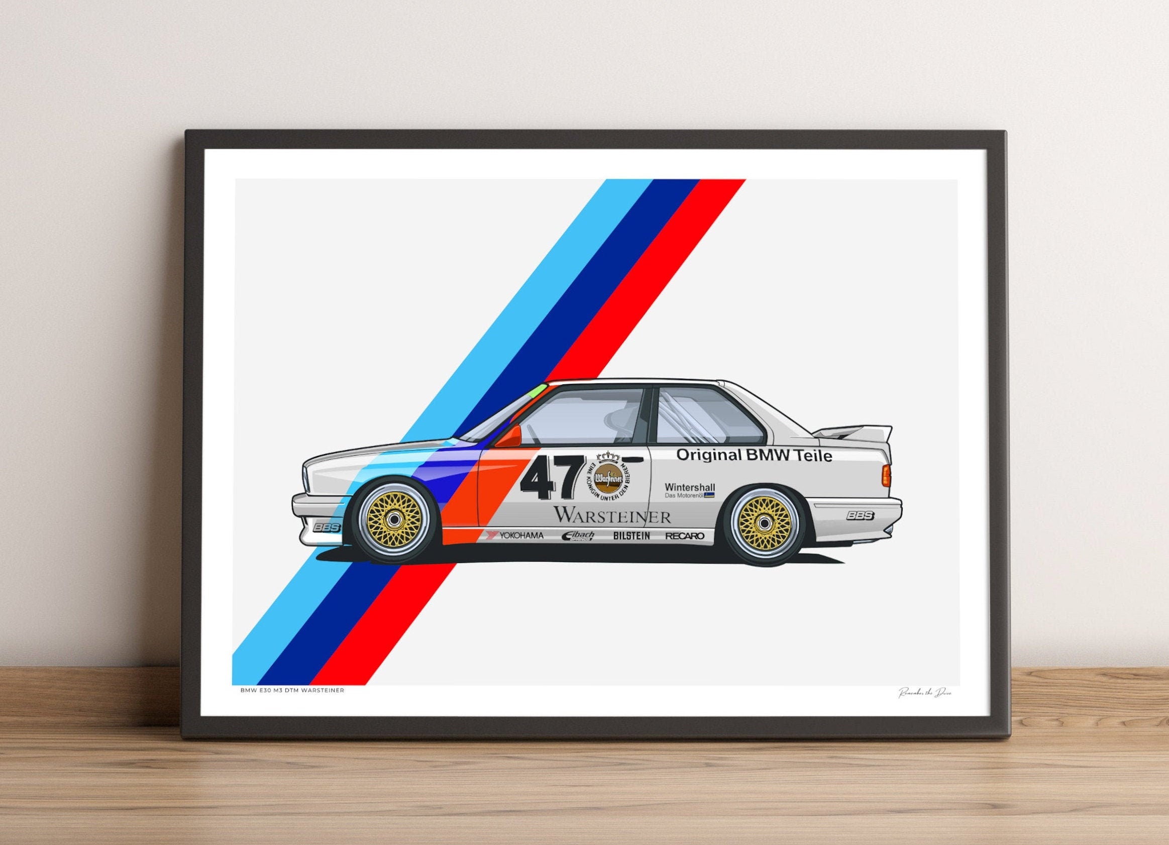 BMW E30 M3 DTM Poster LIMITED Classic E30 Bmw Poster for - Etsy UK