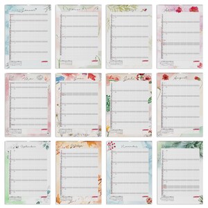 Family Life in Style A3 Family Calendar 2025 With 6 Columns, 300 ...
