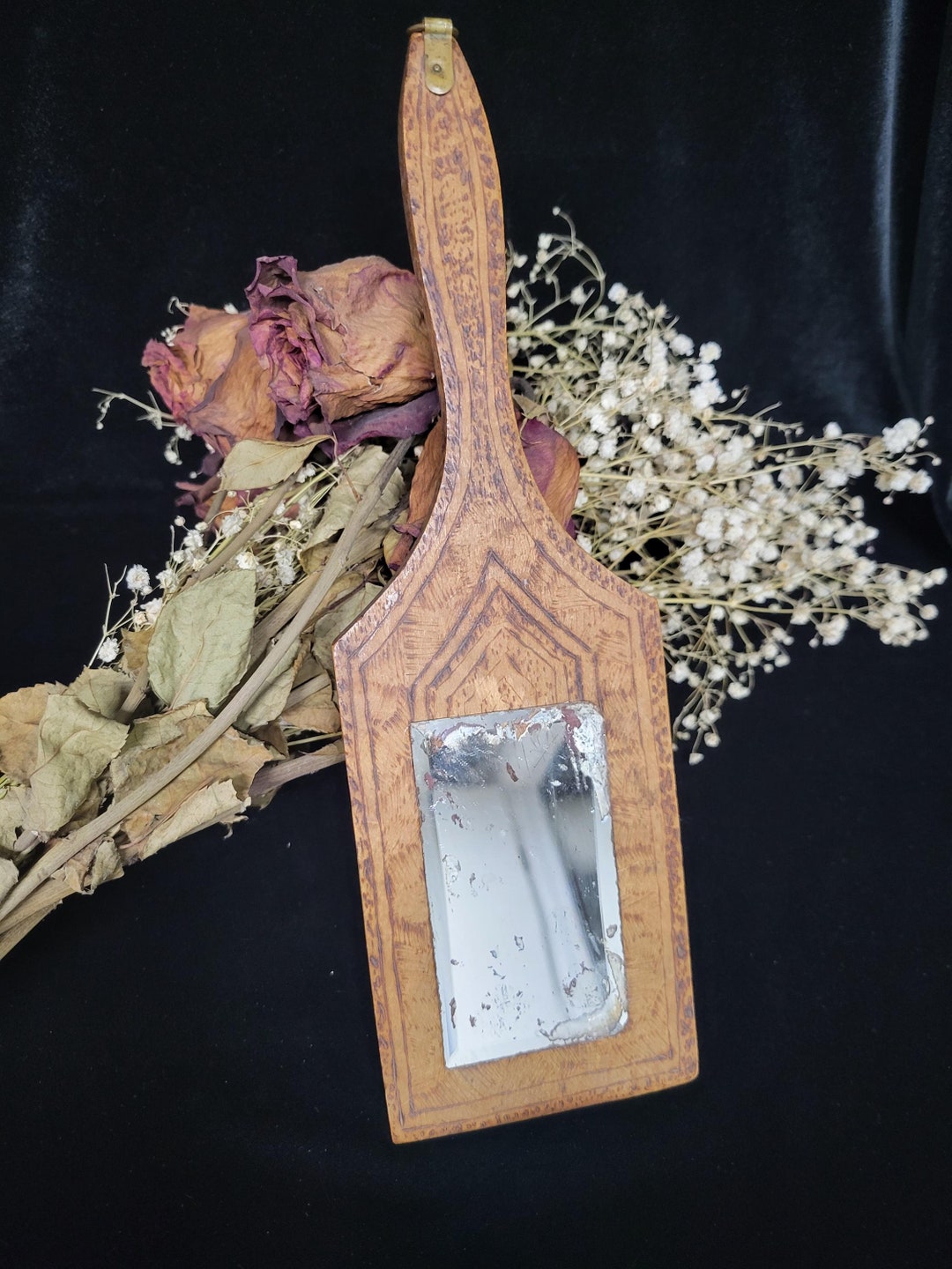 Haunted-roses Mirror-paranormal - Etsy
