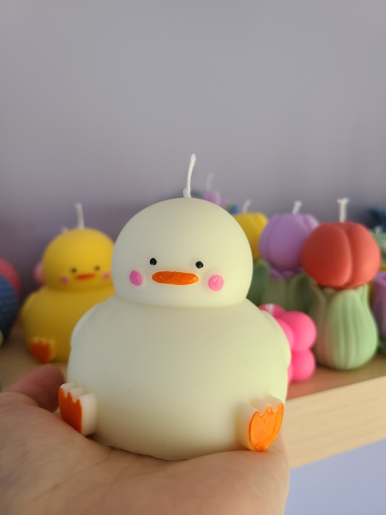 Cute Big Duck Candle, Handmade Soy Duck, Sweet Candle Duck for Child ...