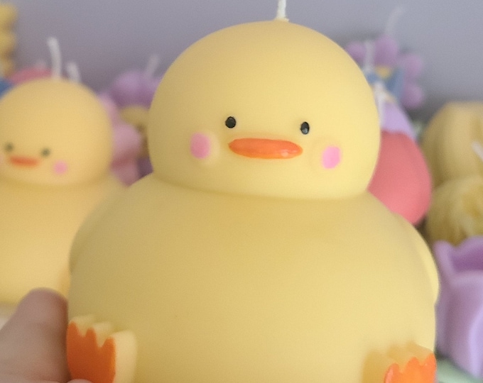 Cute Big Duck Candle, Handmade Soy Duck, Sweet Candle Duck for Child ...