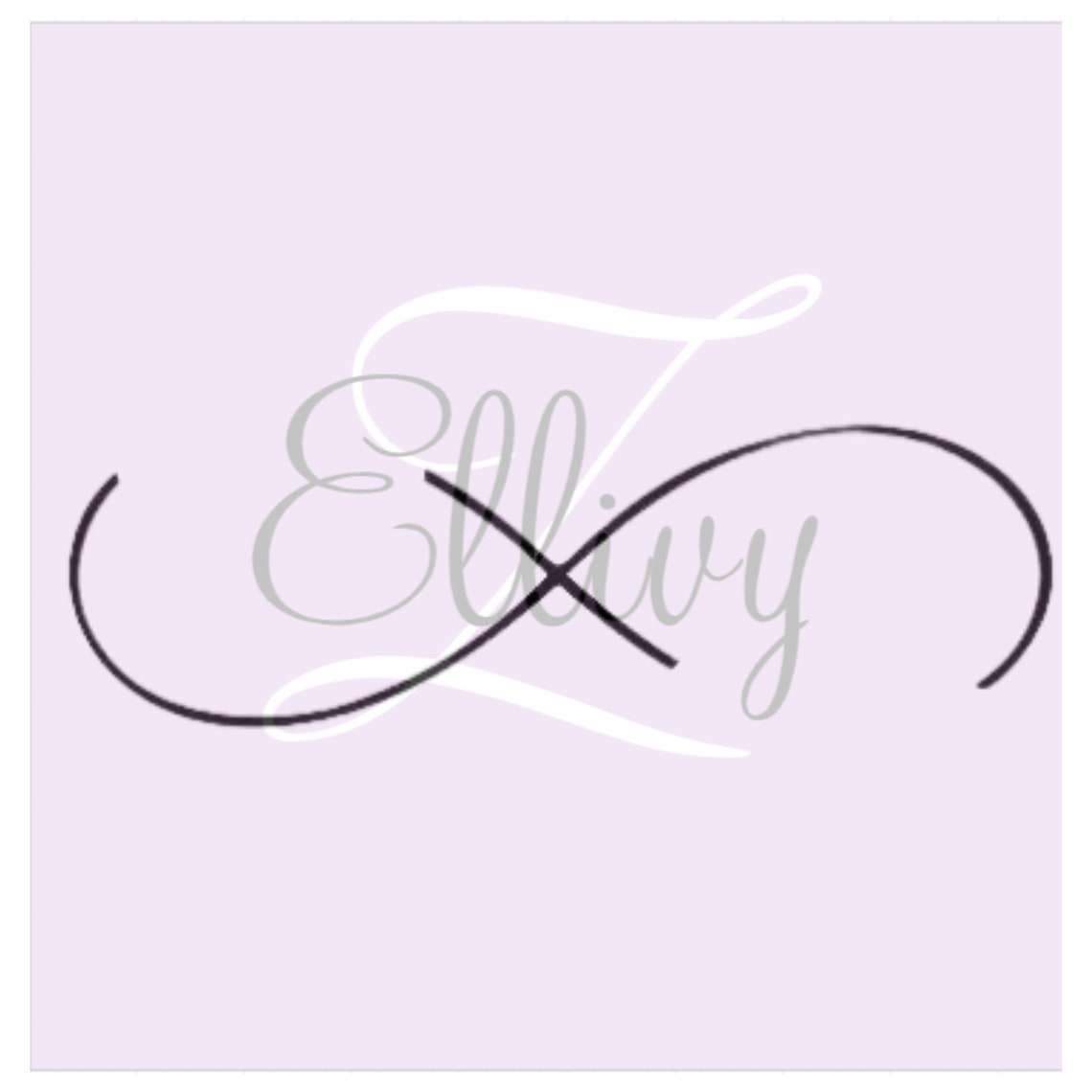 Open Infinity SVG & PNG File - Add Your Own Words or Images! - Etsy